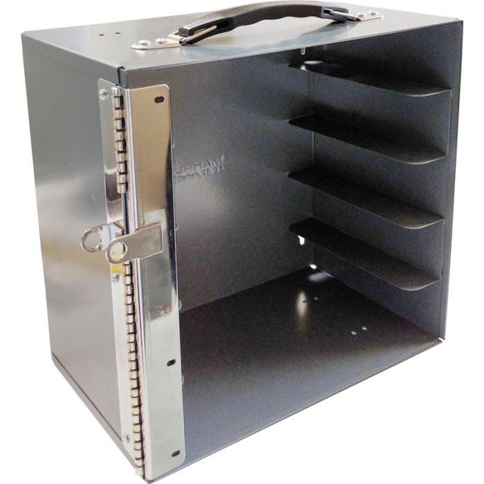 FLIP KIT (MINI); 5 LEVEL STORAGE RACK WITH HANDLE + LOCK HINGE