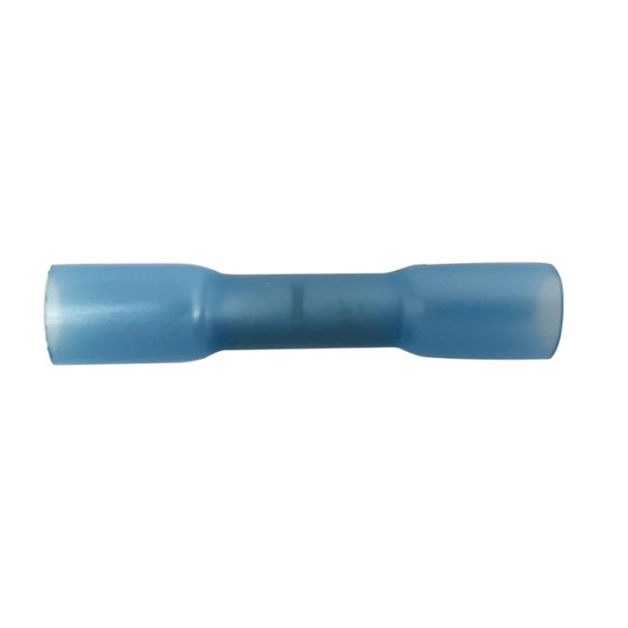 16-14GA (Blue) 'Crimp & Shrink' Butt Splices (250pcs/Jar) - Automotive ...