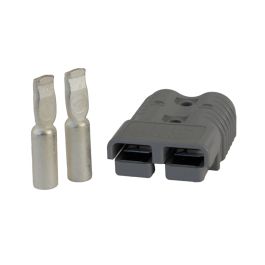 Modular Battery Connector Kit, Grey (175A) Housing & 2 X 4GA Contacts